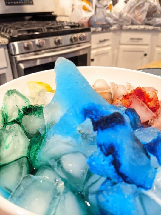 How to Make an Instant Ice Rainbow
