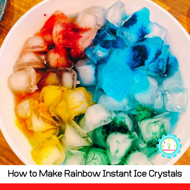 How to Make an Instant Ice Rainbow