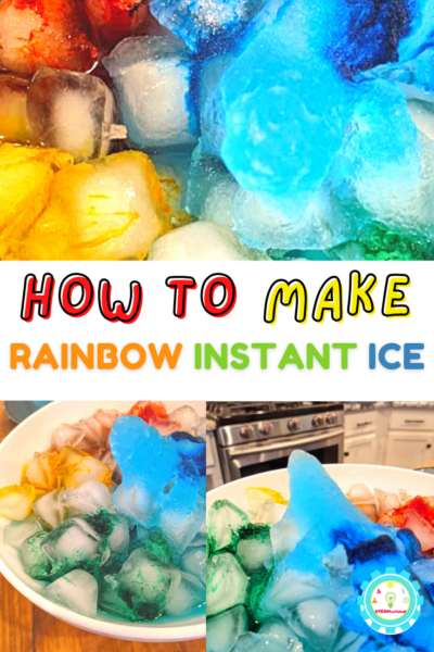 How to Make an Instant Ice Rainbow