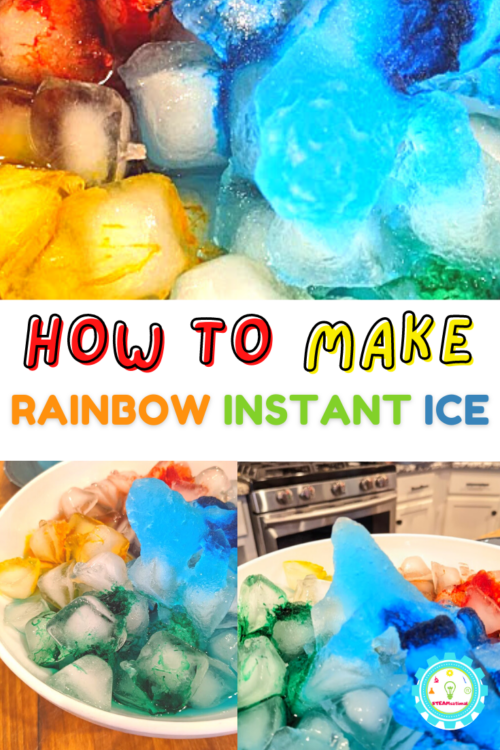 How to Make an Instant Ice Rainbow