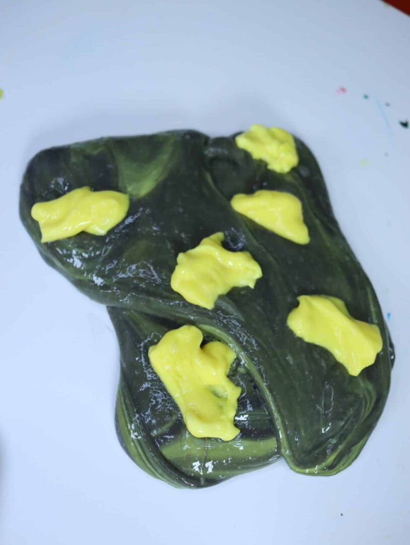 Stretchy, Colorful Lava Slime Recipe- Just 3 Ingredients!