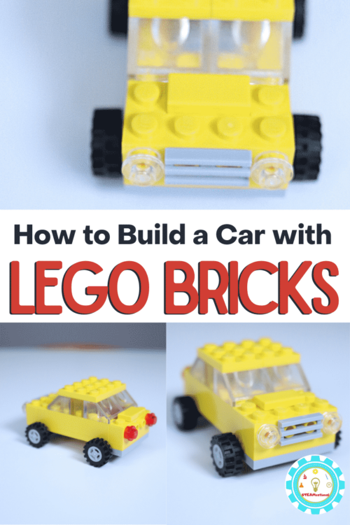 How to Build an Easy LEGO Car- Step-by-Step Directions