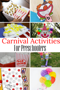 11+ Magical Carnival Activities for Preschoolers