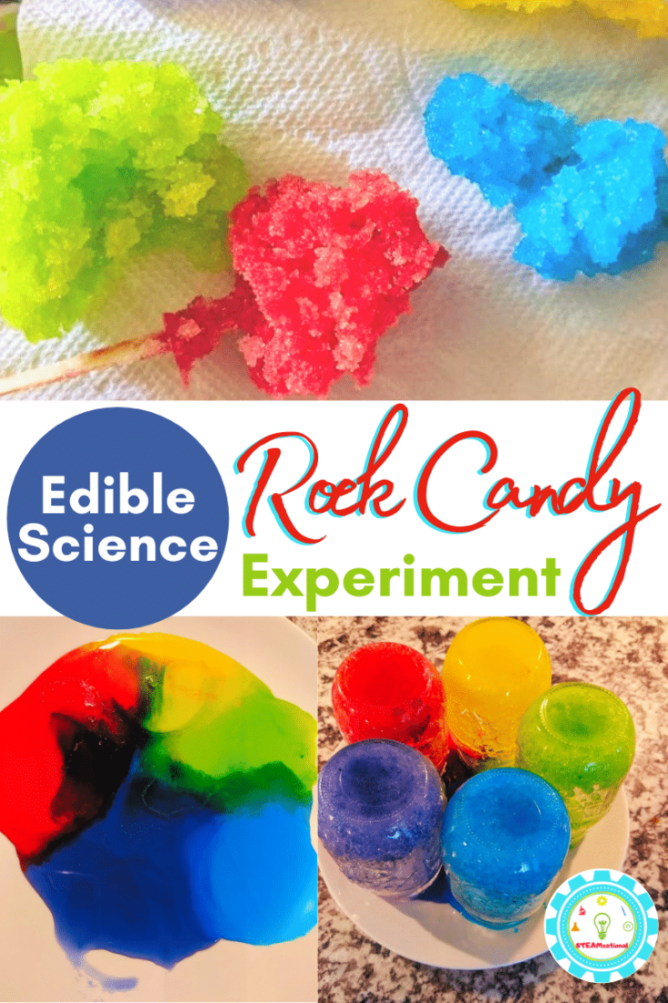 Rock Candy Experiment for Kids- The Fastest Way to Make Rock Candy!