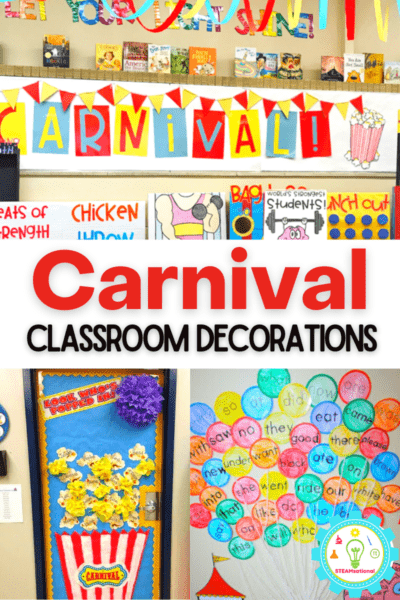 Carnival Classroom Theme Inspiration to Make School Fun