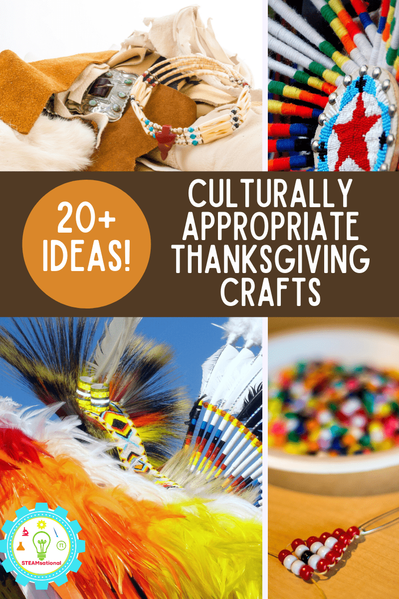 13+ Culturally Appropriate Thanksgiving Crafts for School