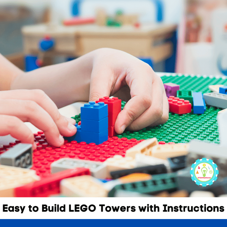 Easy LEGO Structures to Make with Classic LEGO Bricks
