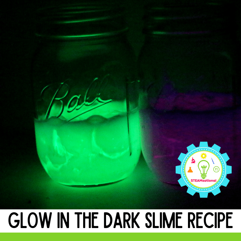 Glow In The Dark Slime Recipe