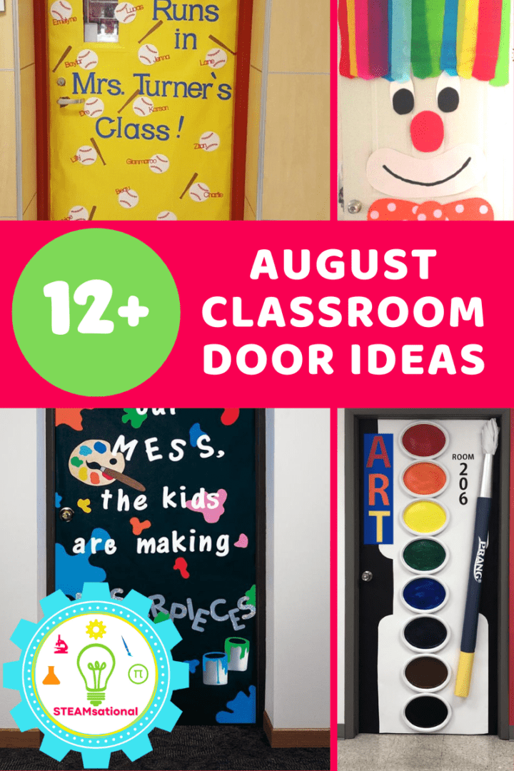Fun August Classroom Door Ideas for Back to School