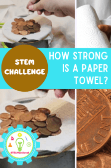 Penny Paper Towel Experiment: The Easiest Way to Teach the Scientific ...