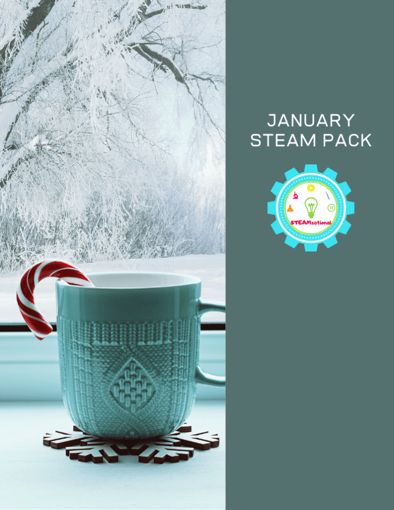 January STEAM Lesson Plan Bundle – STEAMsational