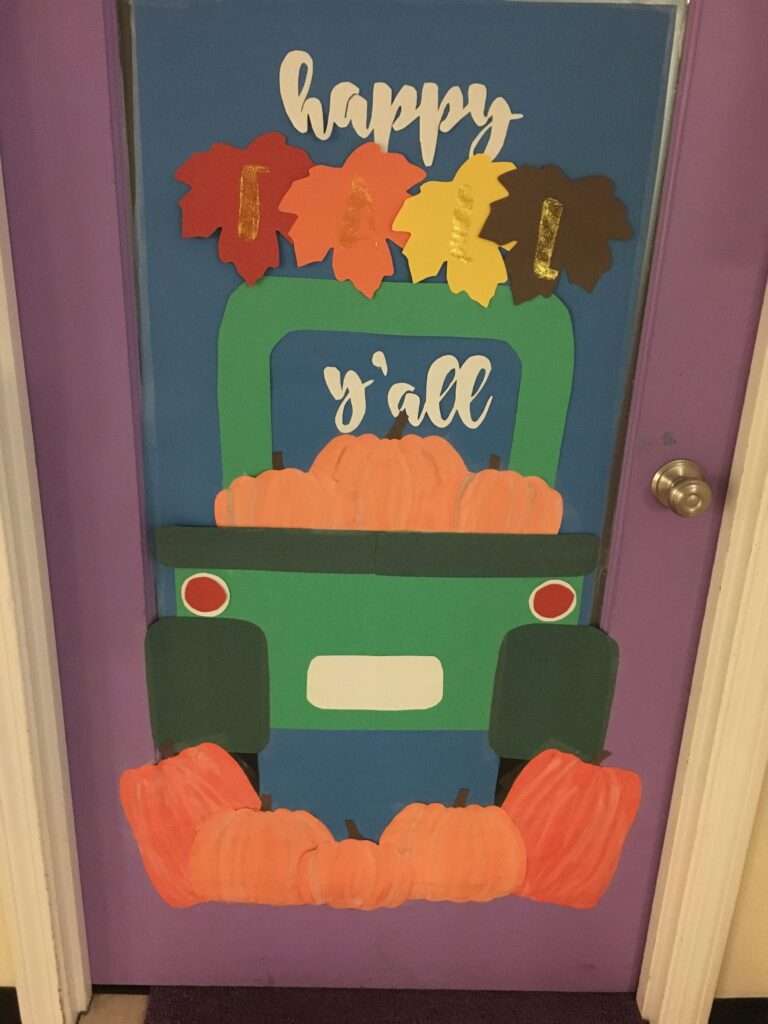 10 Cute Fall Classroom Door Ideas that Add a Pop of Color to Your School