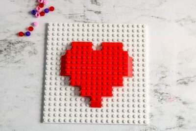 How to Build a LEGO Heart the Easy Way!