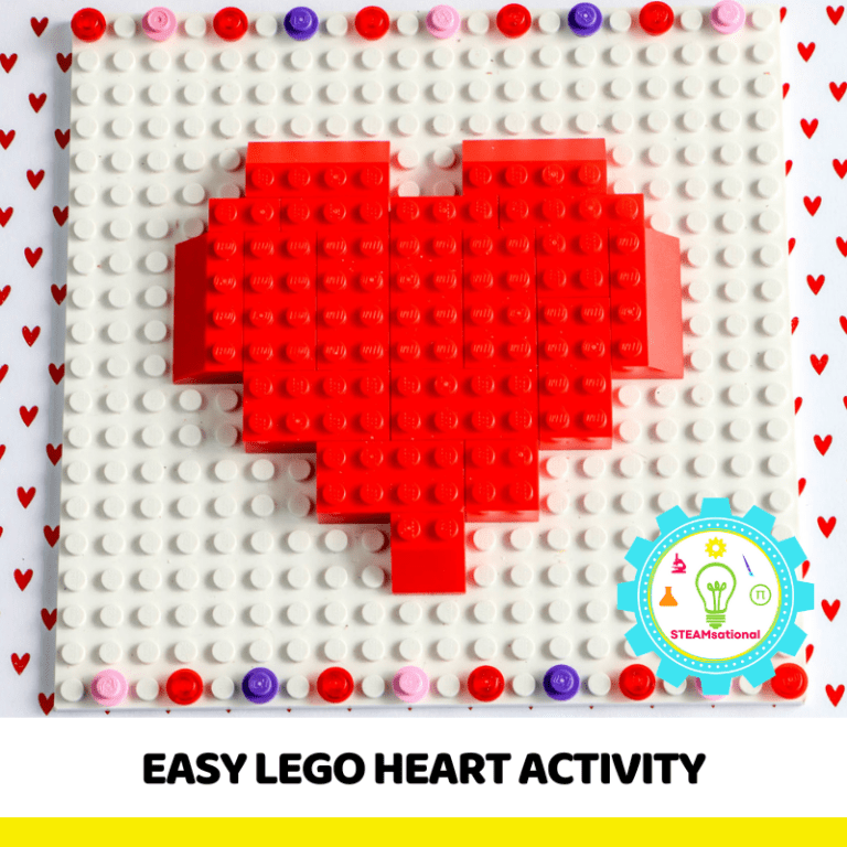 How to Build a LEGO Heart the Easy Way!