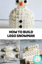 How to Build a LEGO Snowman in 3D