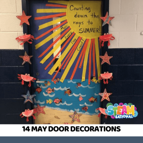 14 May Classroom Door Ideas Exploding with Joy