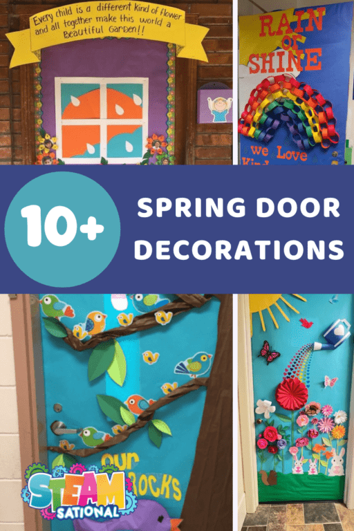 15 Fresh Spring Classroom Door Ideas
