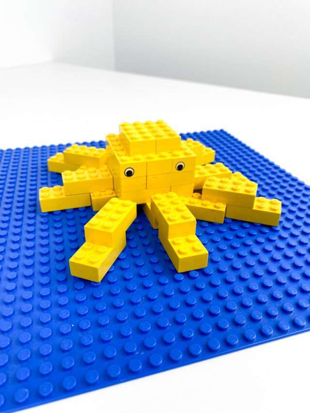 Octopus Activity for Kids: Build a LEGO Octopus with Bricks You Already ...