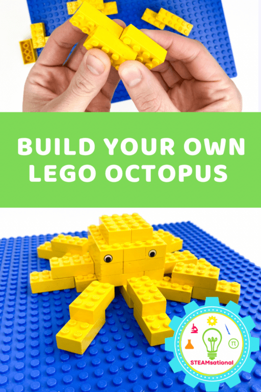 Octopus Activity for Kids: Build a LEGO Octopus with Bricks You Already ...