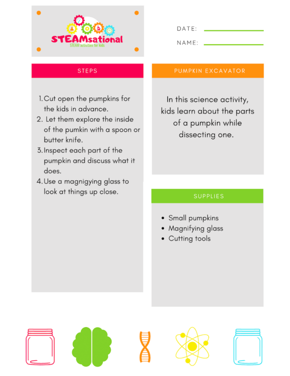 Pumpkin Science Lesson Plan Bundle – STEAMsational
