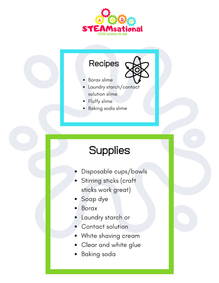 Slime Science Lesson Plan Bundle – STEAMsational