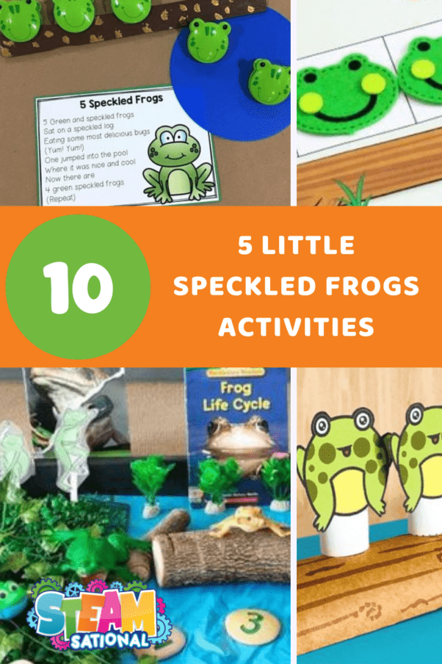 Creative 5 Little Speckled Frogs Activities and Speckled Frogs ...