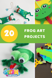 Frog Crafts and Activities for Kids: 20 Frog Art Projects!